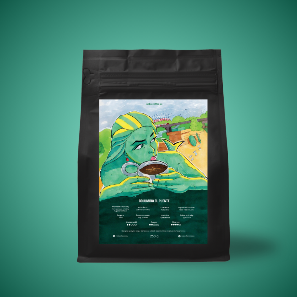 Columbia El Puente - Palarnia kawy - świeżo palona kawa Noble Coffee